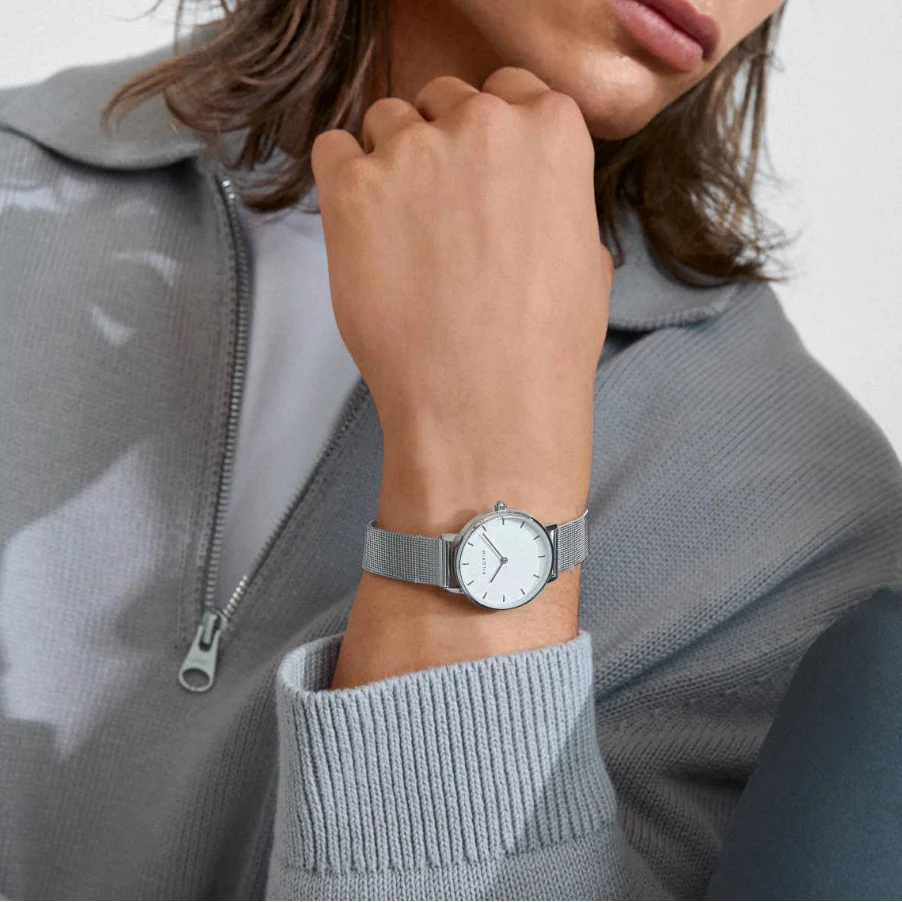 Pilgrim Traveller Steel Watch – Silver | Scandinavian Minimalist Watch ...